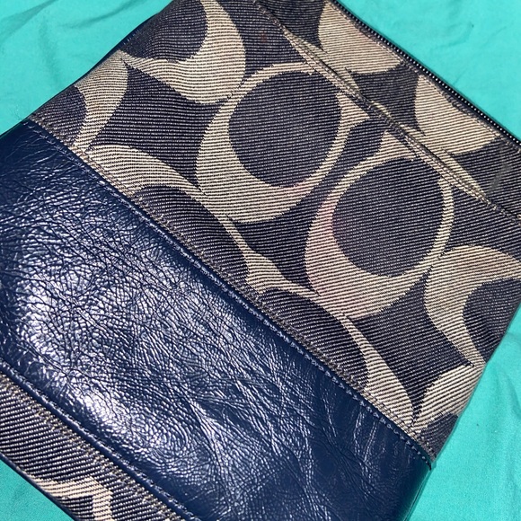 Coach | Bags | Coach Navy Blue Purse | Poshmark
